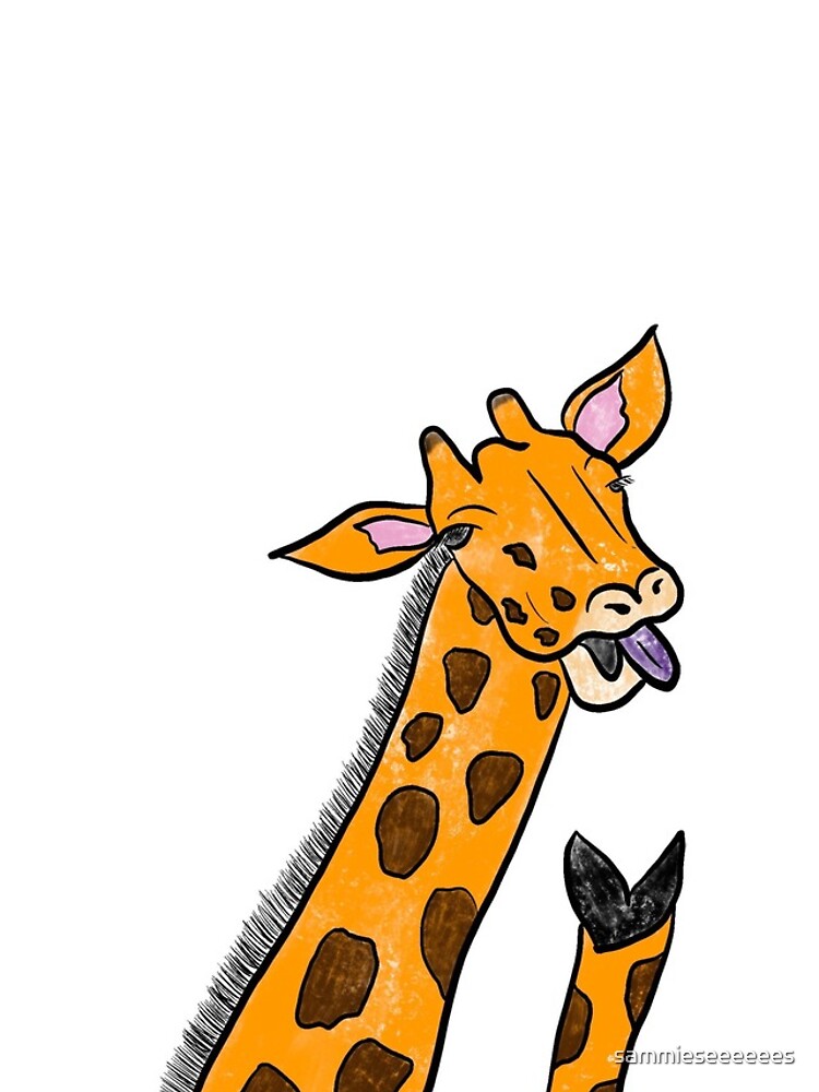 "Sick Al the Giraffe" iPhone Case for Sale by sammieseeeeees | Redbubble