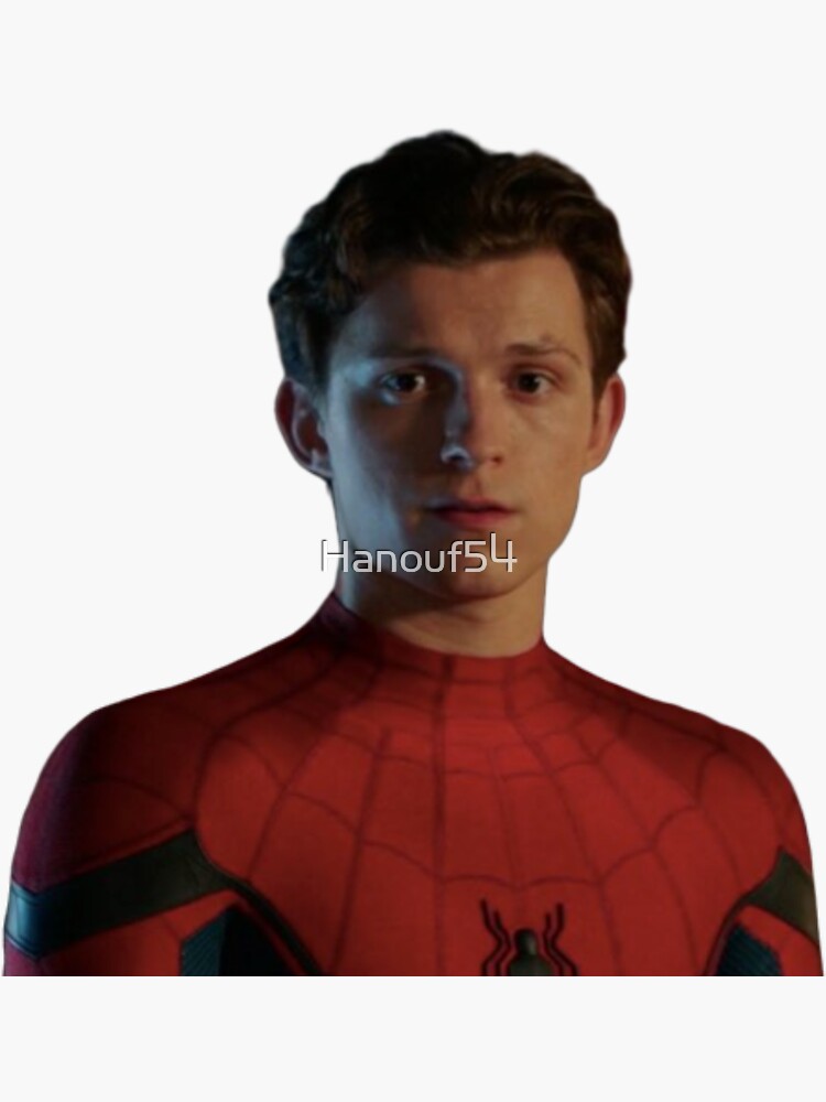 "Tom Holland " Sticker for Sale by Hanouf54 | Redbubble