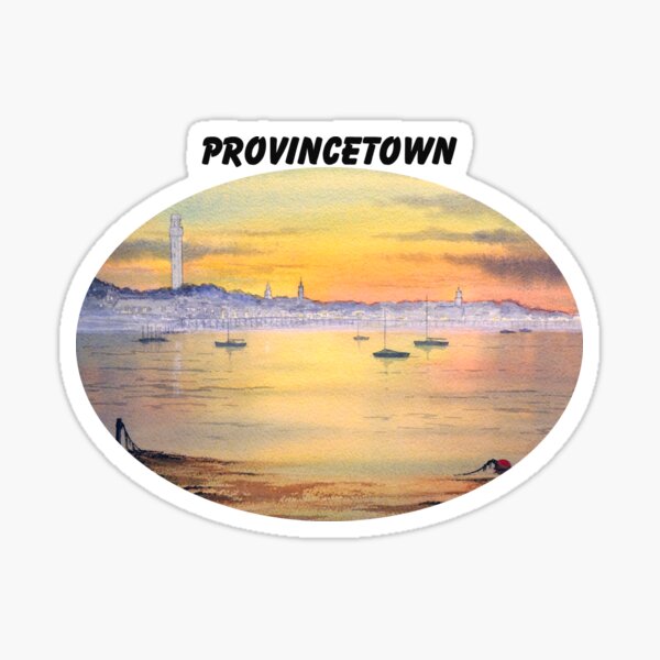 "Impressions Of Provincetown MA" Sticker by billholkham | Redbubble