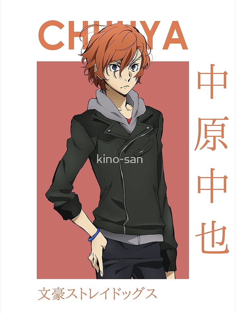 "Chuuya Nakahara Bungou Stray Dogs Card Anime" Poster for Sale by kino ...