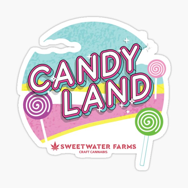 "Candy Land" Sticker for Sale by SweetwaterFarms | Redbubble