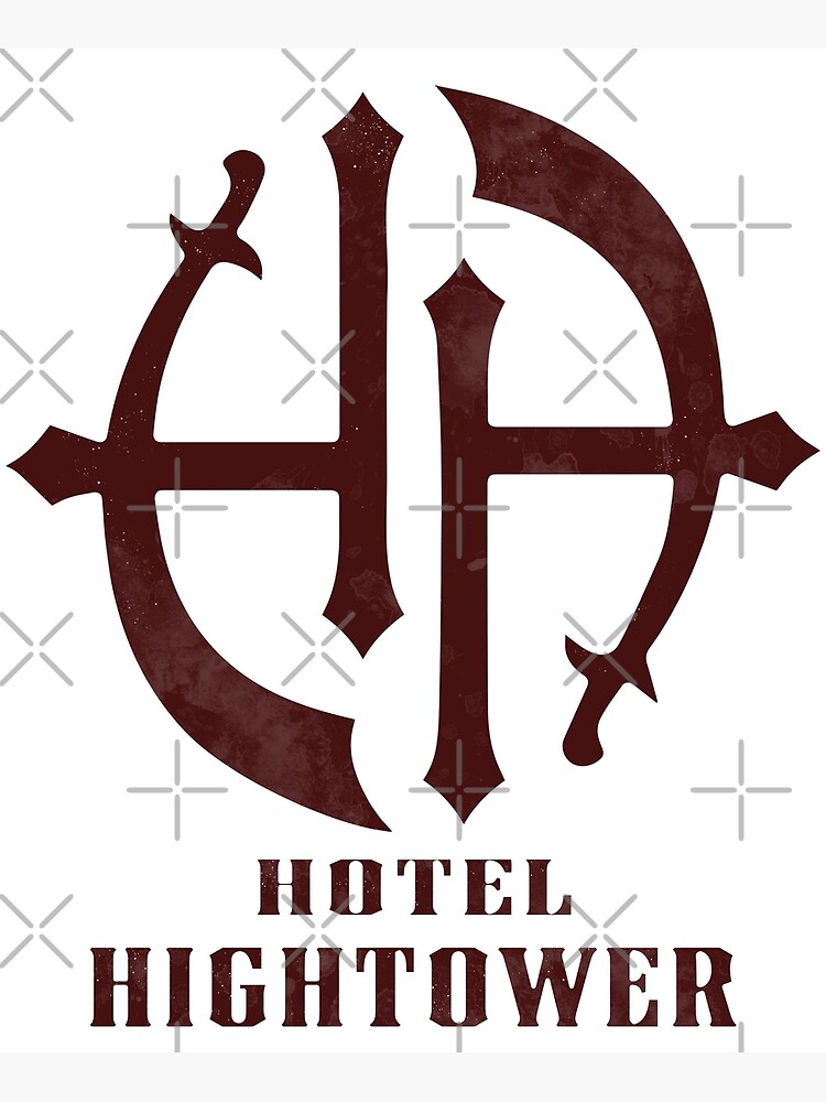 "Hotel Hightower " Poster for Sale by Pop-Tacular | Redbubble