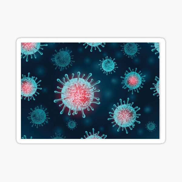 "Covid 19 Coronavirus Pandemic Face Mask Facemask" Sticker by Lori ...