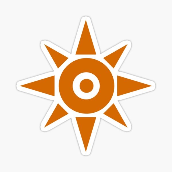 "Crest of Courage" Sticker for Sale by noisepunch | Redbubble