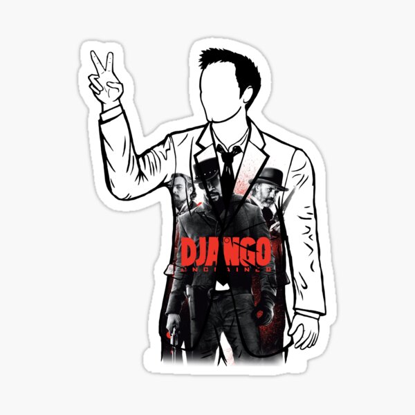 "Quentin Tarantino, Director of Django Unchained" Sticker for Sale by ...