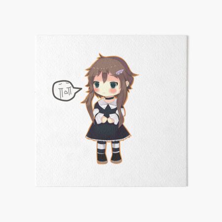 "Anime chibi girl design" Art Board Print by SeeraTheArtist | Redbubble