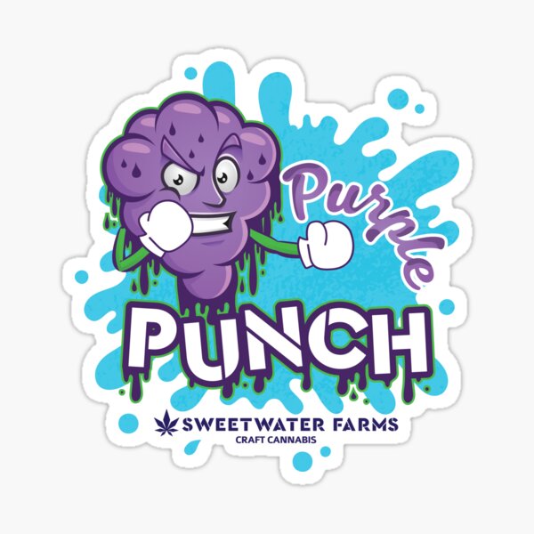 "Purple Punch" Sticker for Sale by SweetwaterFarms | Redbubble