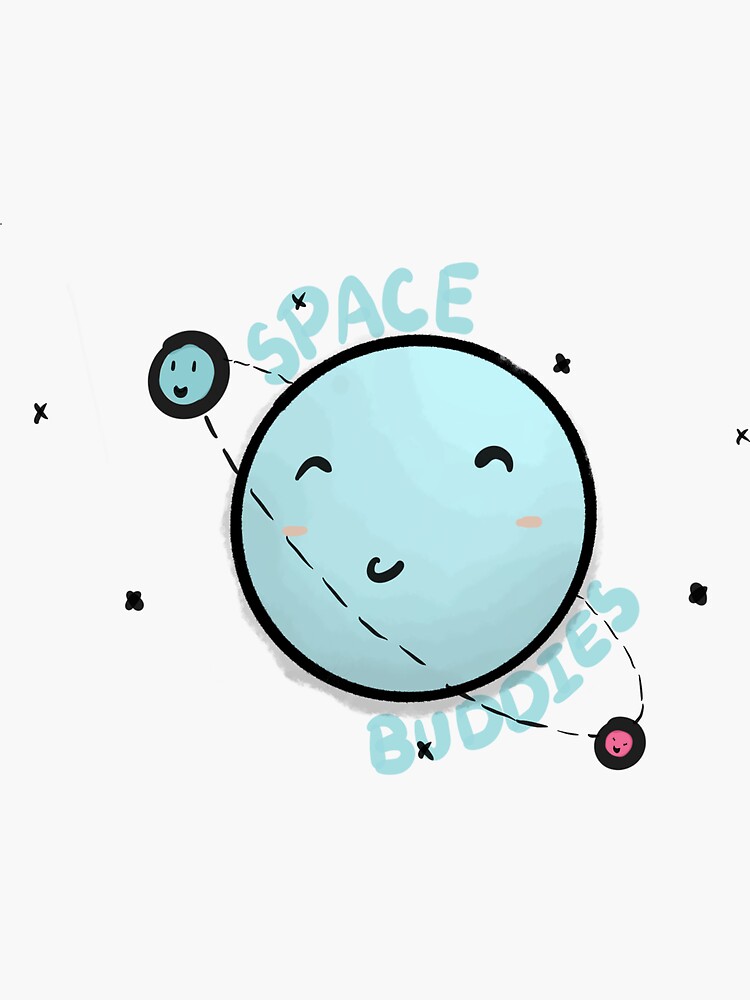 "Space Buddies" Sticker for Sale by jaysta | Redbubble