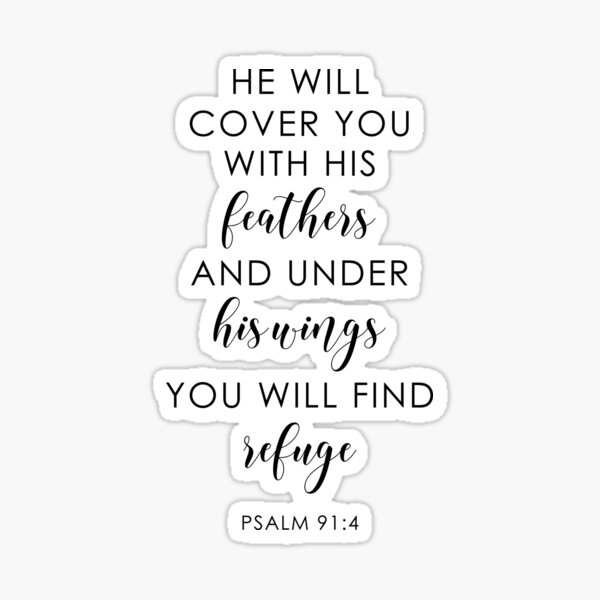 Psalm 91 Stickers | Redbubble