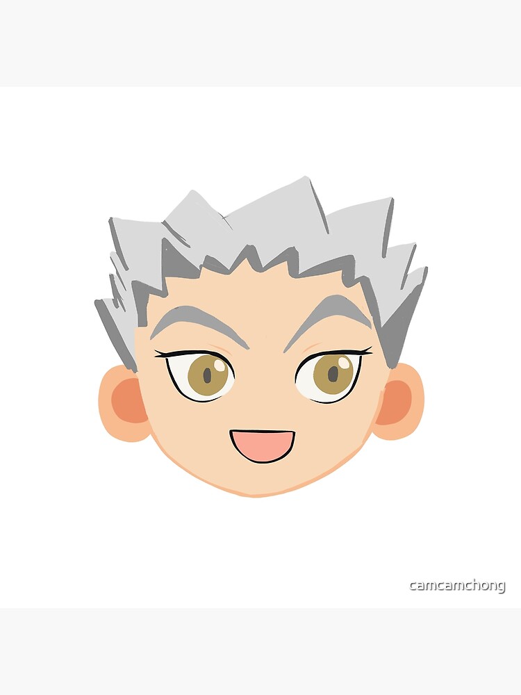 "Black Jackals Bokuto Koutarou Chibi Sticker" Poster for Sale by ...