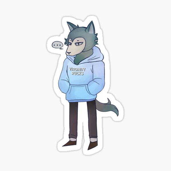 "Legoshi - Beastars" Sticker for Sale by nomi-starry | Redbubble
