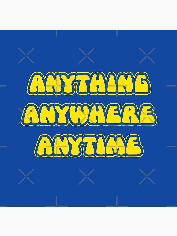 "The Goodies - Anything Anywhere Anytime" Poster for Sale by monkeysoup ...
