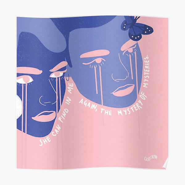 "Two Girls" Poster by ijustrar | Redbubble