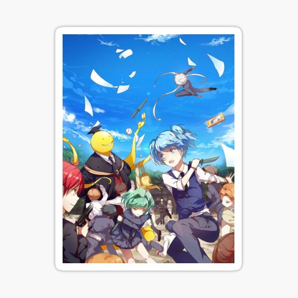 "Assassination Classroom" Sticker for Sale by onemisael | Redbubble