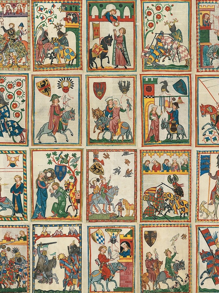 "Codex Manesse" T-Shirt von AcademieDuello | Redbubble