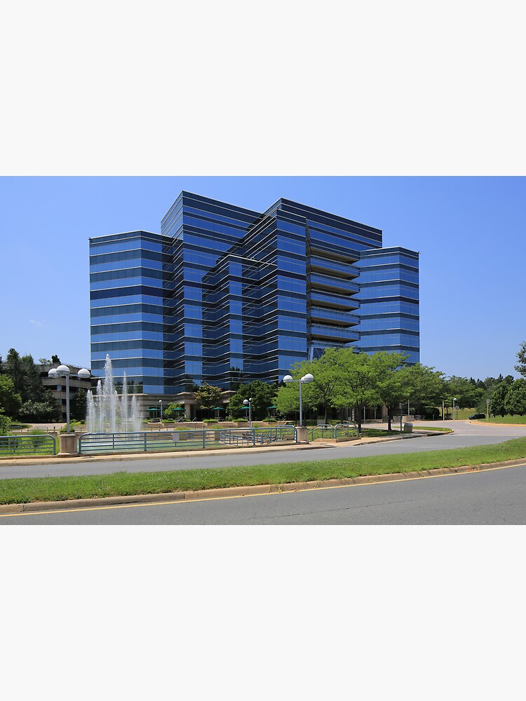 "Herrity Building, Fairfax VA" Poster for Sale by terrysb | Redbubble