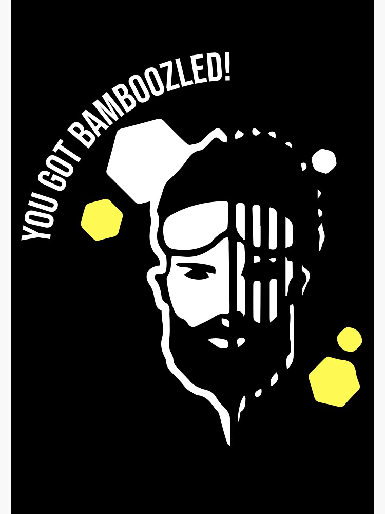 "Apex Legends Mirage Bamboozled print Design" Sticker for Sale by ...