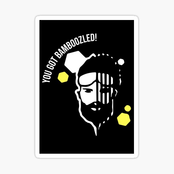 "Apex Legends Mirage Bamboozled print Design" Sticker for Sale by ...