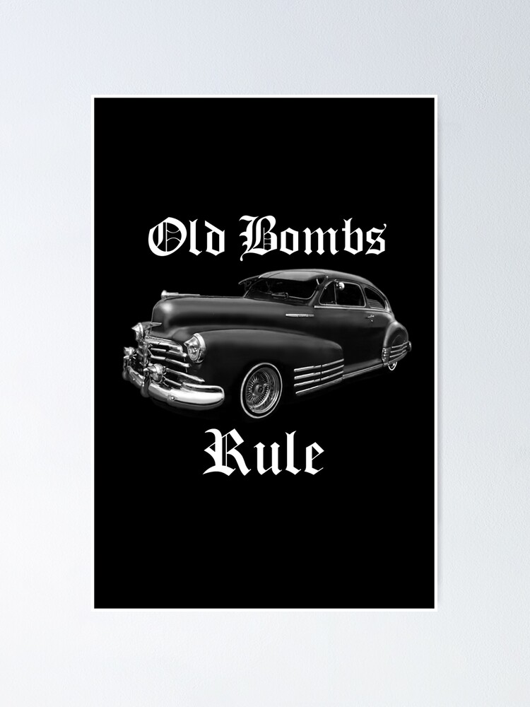 "Lowrider Fleetline Bomb" Poster by OldschoolTs | Redbubble
