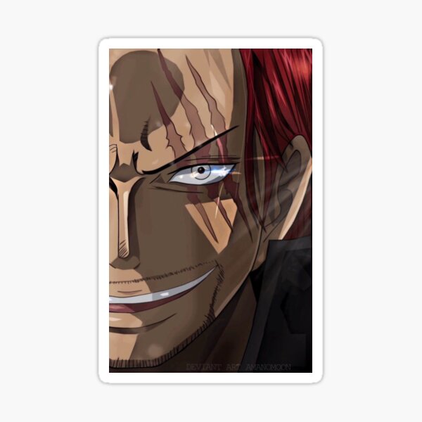 "Shanks" Sticker for Sale by Mattfly86 | Redbubble