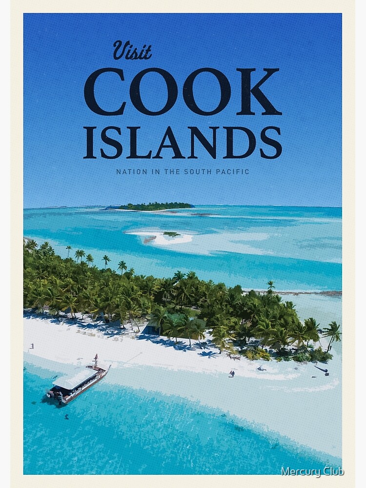 "Visit Cook Islands" Poster by CallumGardiner | Redbubble