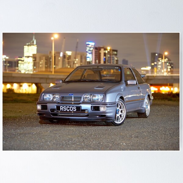 "Ford Sierra RS Cosworth" Poster for Sale by jjphoto | Redbubble