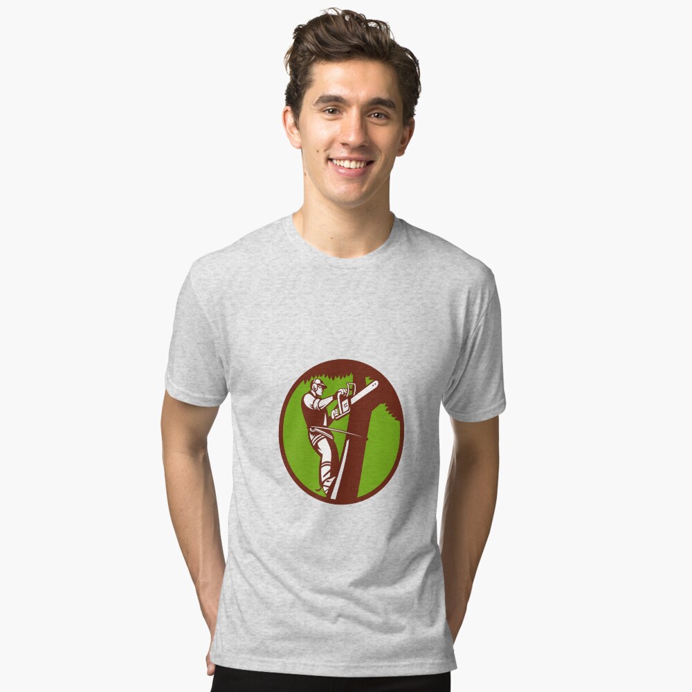 "Arborist Tree Surgeon Trimmer Pruner" Sticker for Sale by patrimonio ...