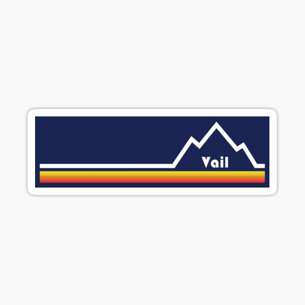 "Vail, Colorado" Sticker by esskay | Redbubble
