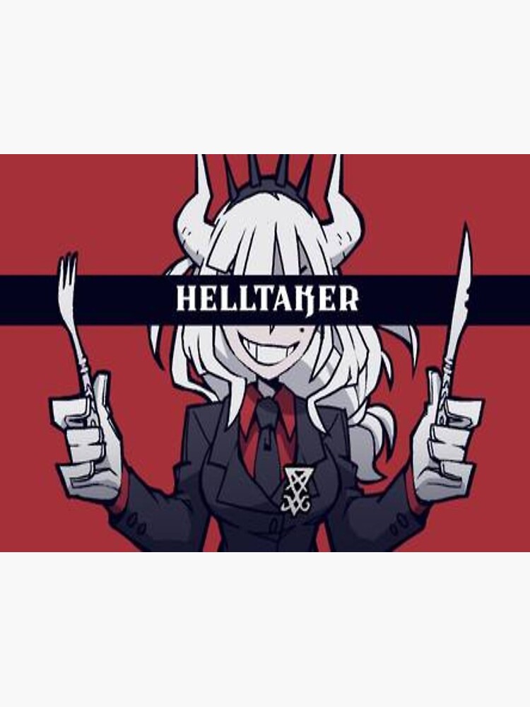 "HELLTAKER" Canvas Print for Sale by hereandthere | Redbubble
