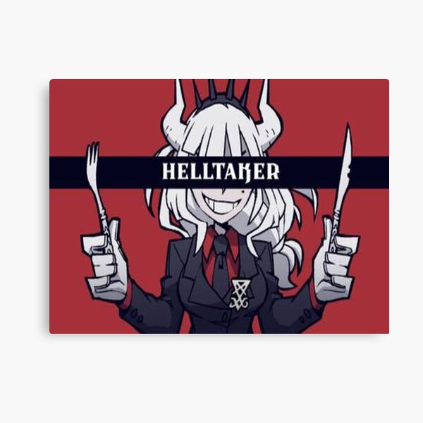"HELLTAKER" Canvas Print for Sale by hereandthere | Redbubble