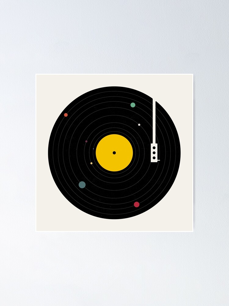 "Music Everywhere" Poster for Sale by Florent Bodart | Redbubble