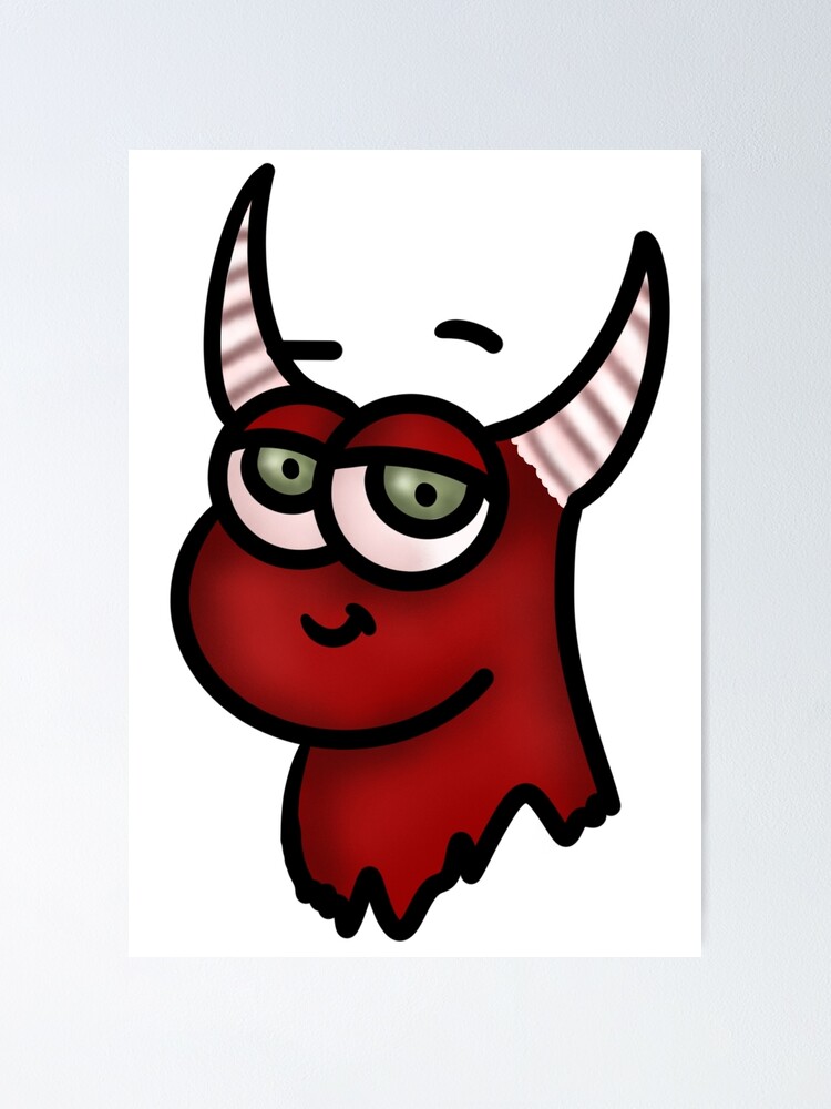"Mr.Devil" Poster for Sale by DarkRainyDayArt | Redbubble
