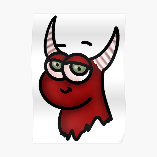 "Mr.Devil" Poster for Sale by DarkRainyDayArt | Redbubble