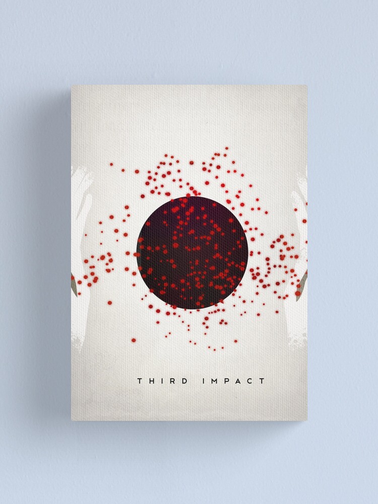 "Third Impact" Canvas Print for Sale by almn | Redbubble
