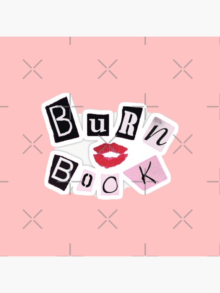 "burn book logo" Art Print for Sale by dakamu | Redbubble