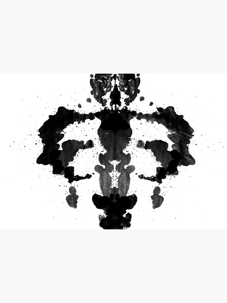 "Rorschach Ink Mask" Mask by Foxicopter | Redbubble