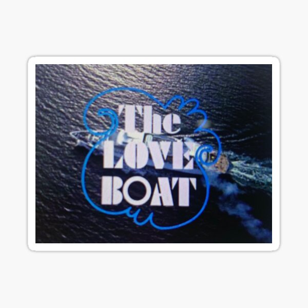 "The Love Boat" Sticker for Sale by Markjdunn | Redbubble