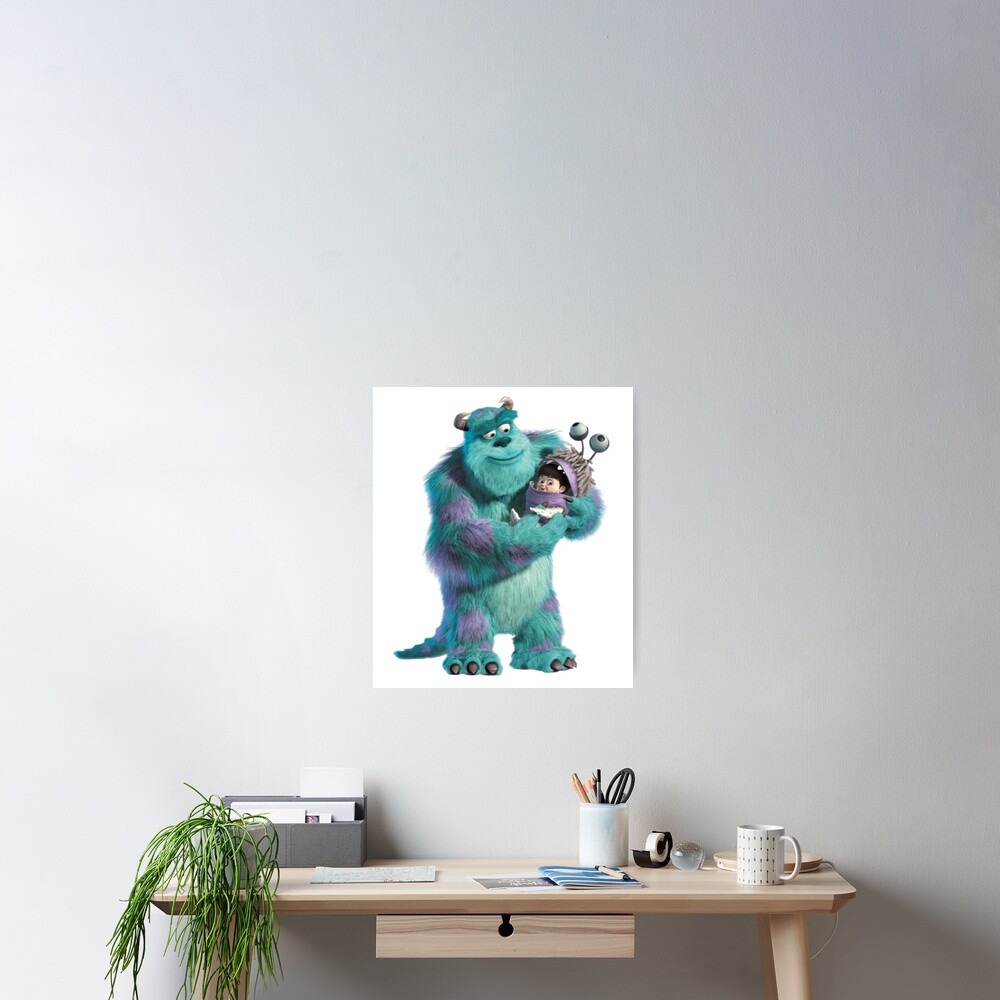 "Sully and boo " Poster for Sale by shining-art | Redbubble