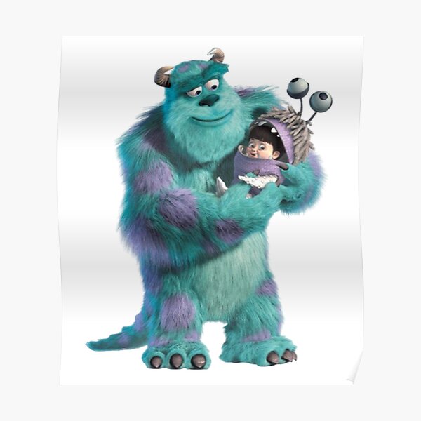 "Sully and boo " Poster for Sale by shining-art | Redbubble