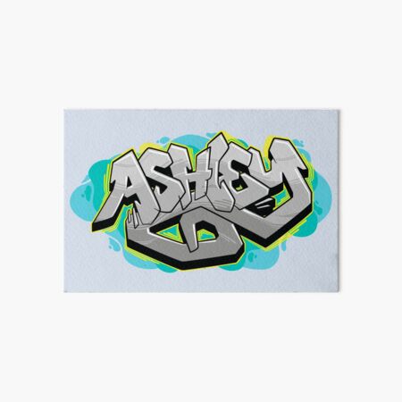 "Ashley Graffiti Name" Art Board Print by NameGraffiti | Redbubble