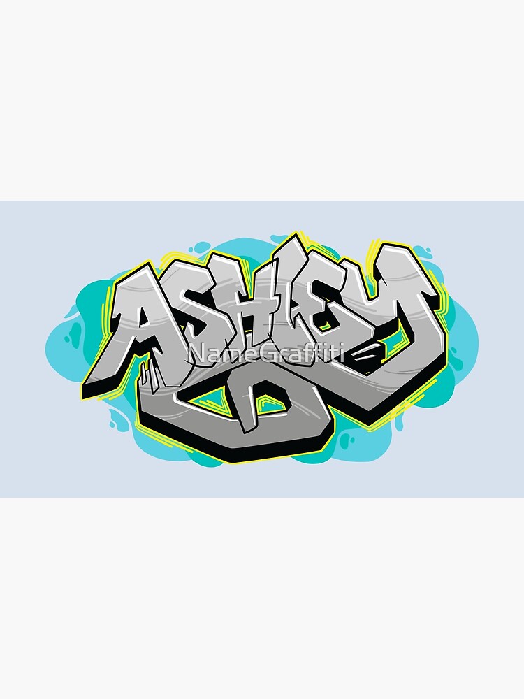 "Ashley Graffiti Name" Poster for Sale by NameGraffiti | Redbubble