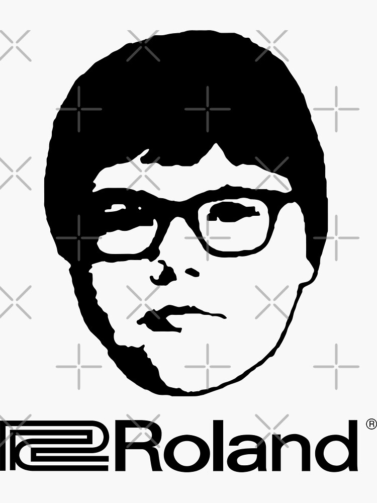 "Roland" Sticker for Sale by CUInHellJaymz | Redbubble