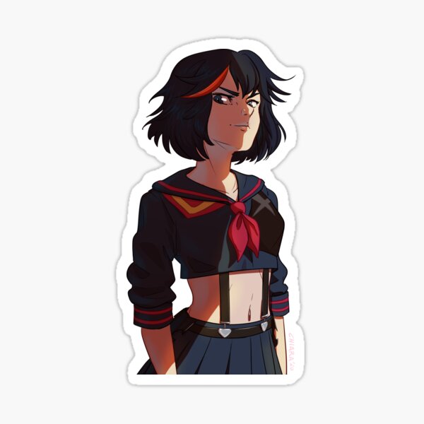 "Ryuko Matoi" Sticker for Sale by Endel | Redbubble