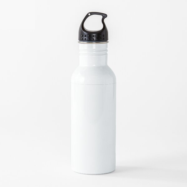 Plain White Water Bottle | Redbubble