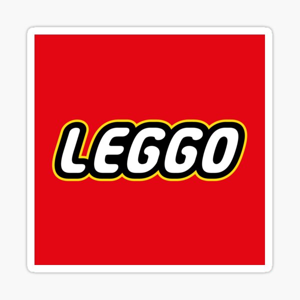 "LEGGO (Square ver.)" Sticker by kimsofi | Redbubble