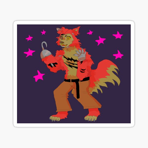 "foxy" Sticker for Sale by dogbiird | Redbubble