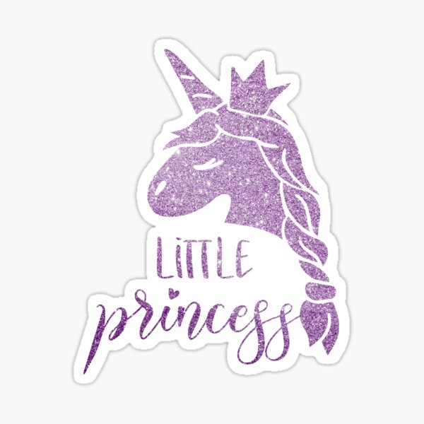 "Little princess" Sticker by AllLovelyIdeas | Redbubble
