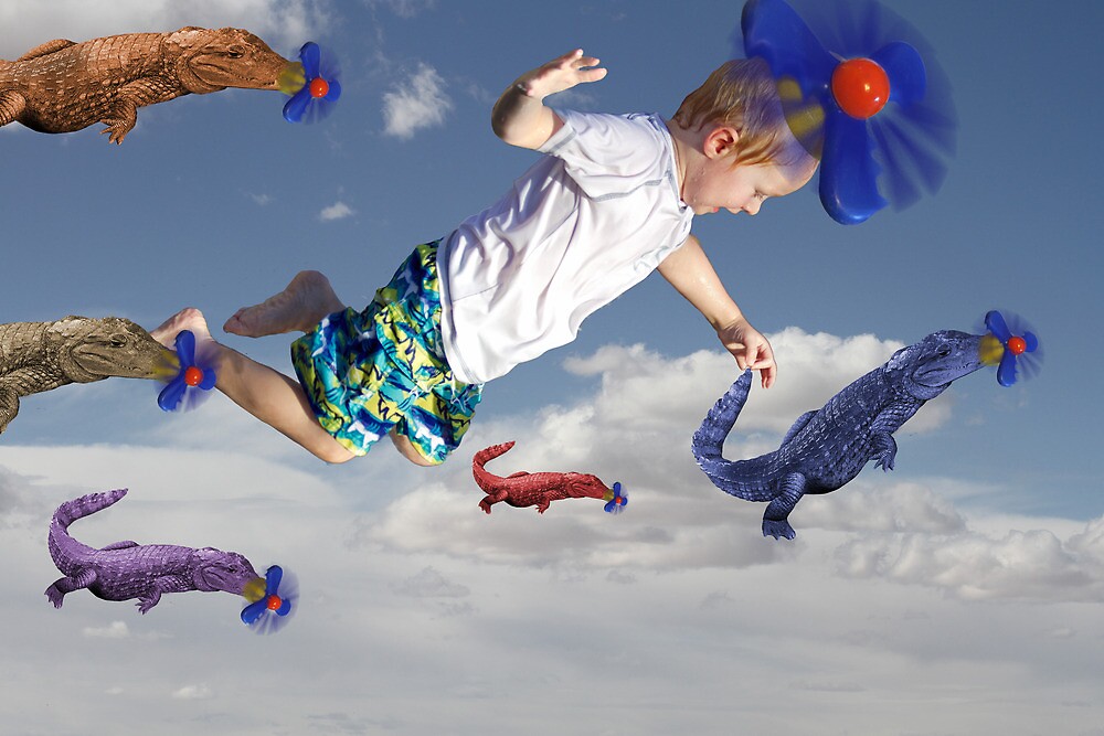 "Alligator Lizards in the Air" by Randy Turnbow | Redbubble