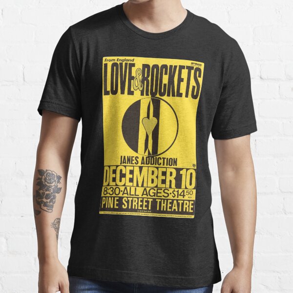 "Love And Rockets, Jane's Addiction." T-shirt for Sale by OriginalDP ...