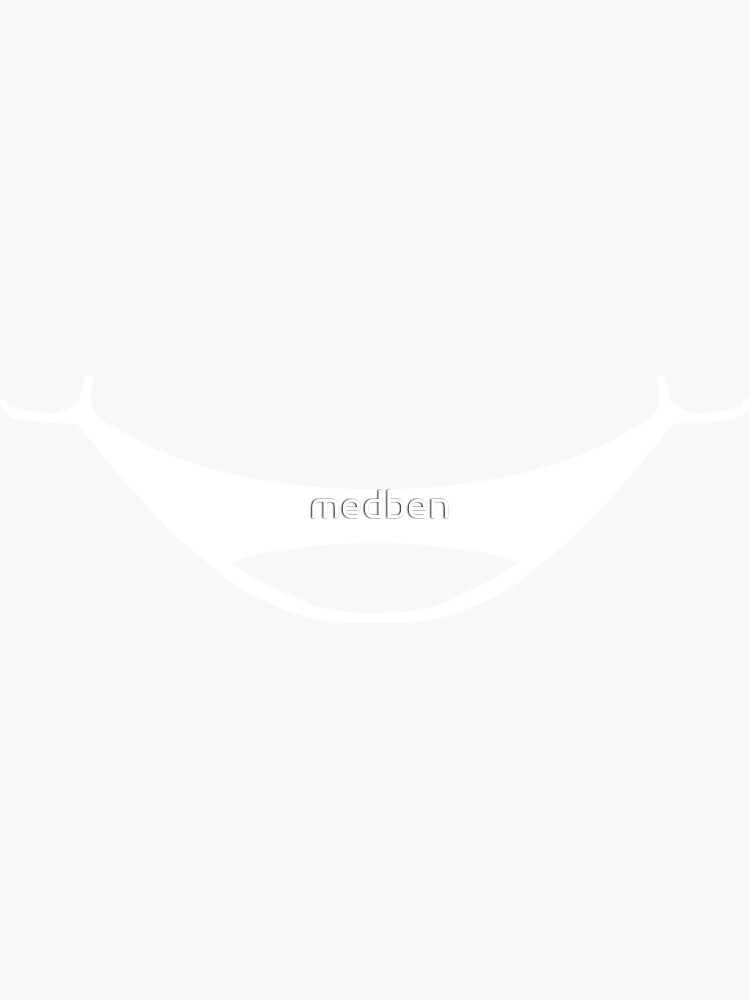 "Smiling Mouth" Sticker for Sale by medben | Redbubble